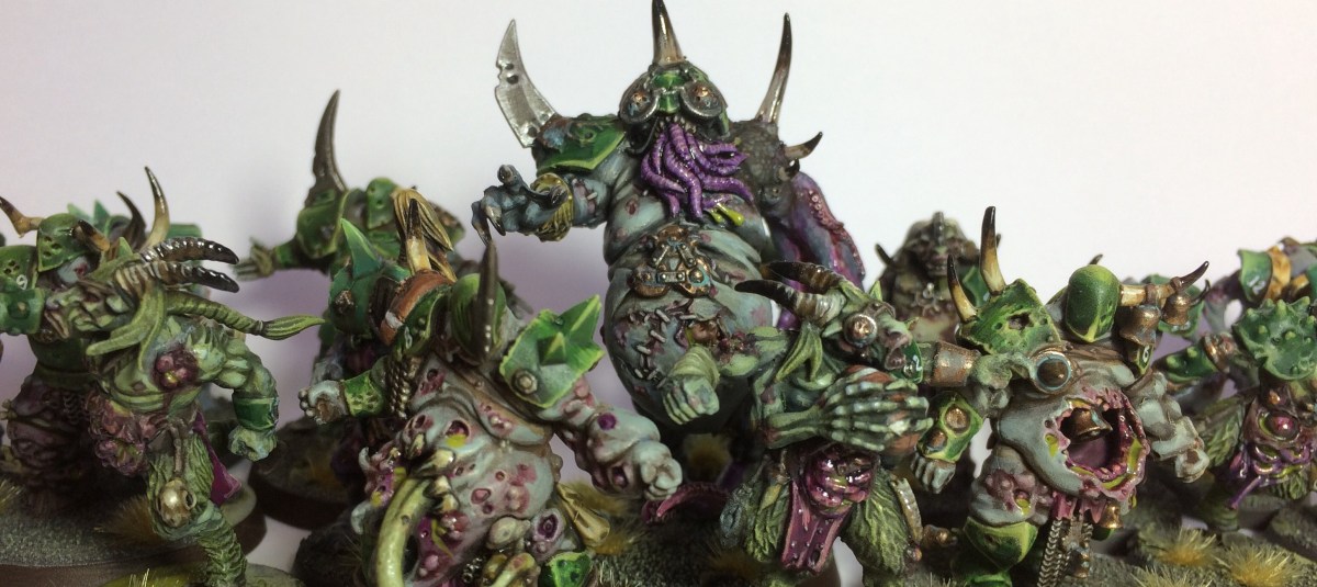 Blood Bowl Stinks (part 3) – Beast of Nurgle (Rotspawn) – Painting In ...