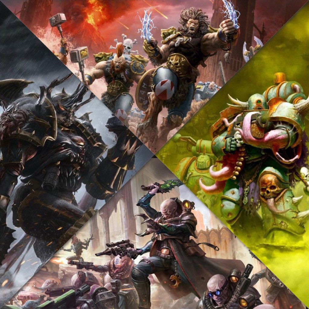 Tale of Four Warlords – Painting In The Dark