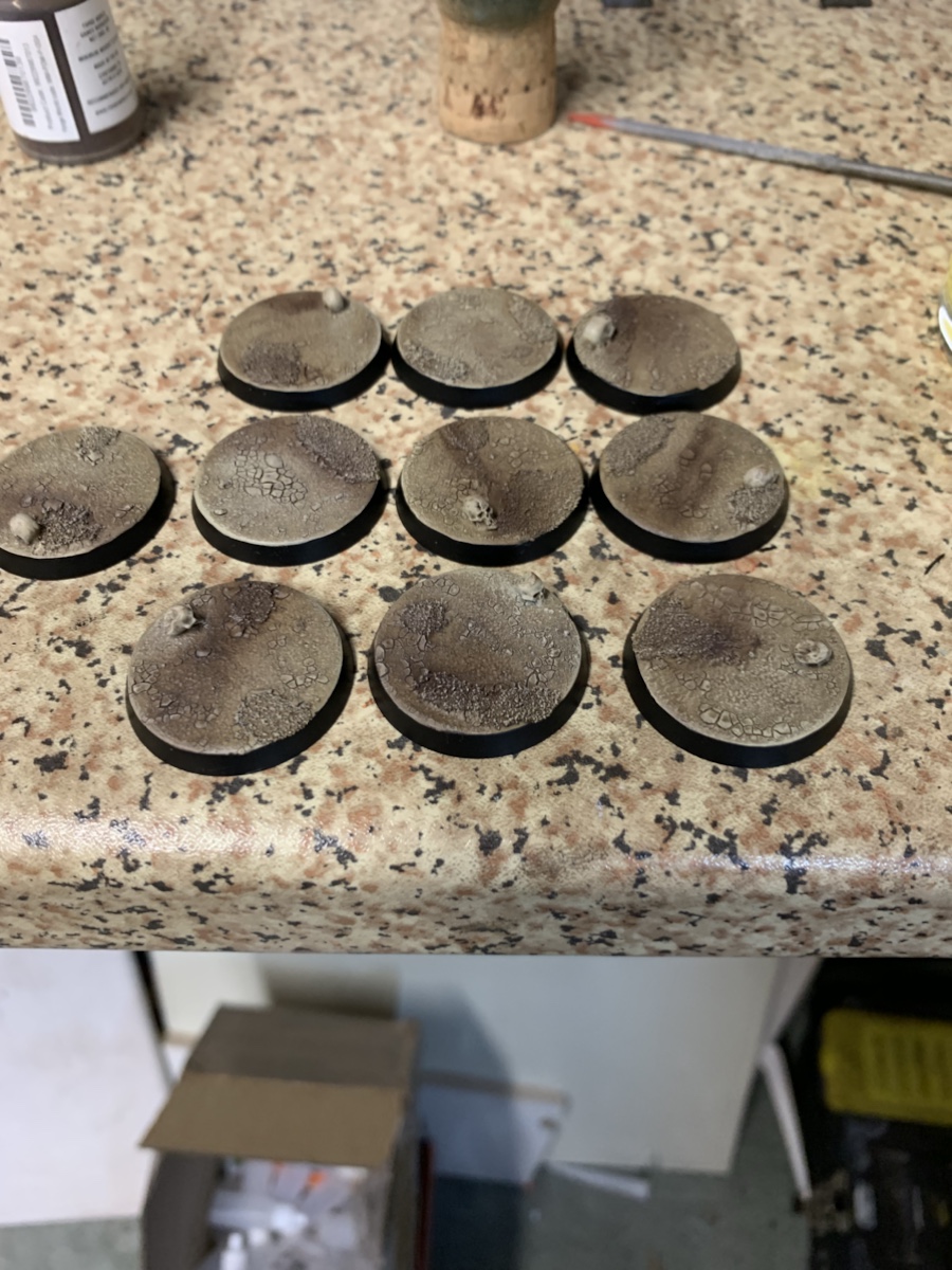 Basing Tutorial: Desert Bases – Painting In The Dark