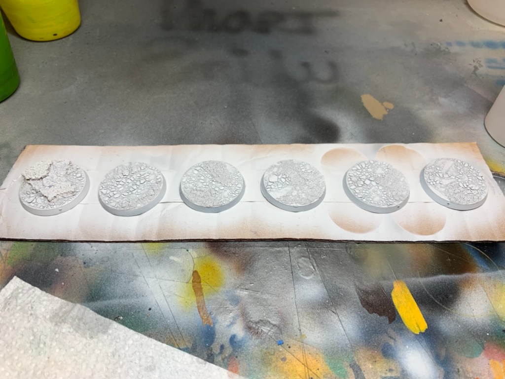 Basing Tutorial: Desert Bases – Painting In The Dark