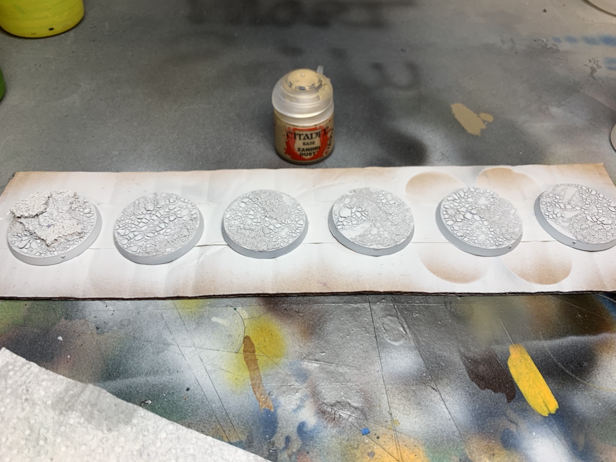 Basing Tutorial: Desert Bases – Painting In The Dark