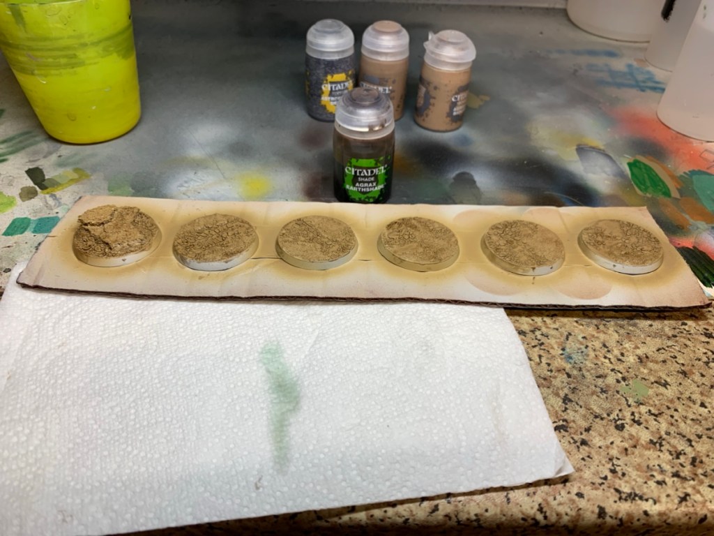 Basing Tutorial: Desert Bases – Painting In The Dark