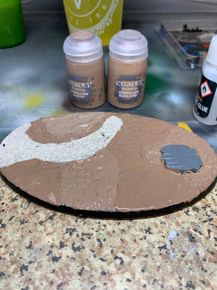 Basing Tutorial: Desert Bases – Painting In The Dark