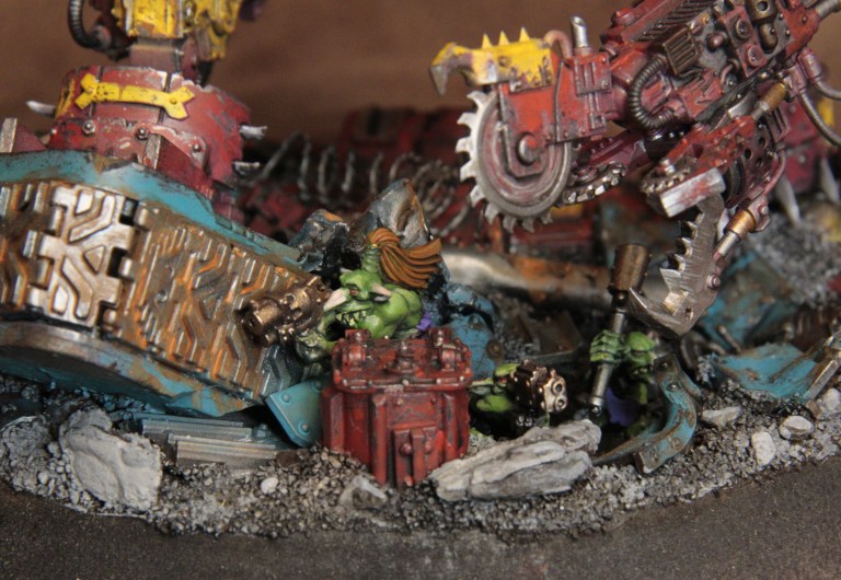 The Ork Mega Dread – Secret Santa 2022 – Painting In The Dark
