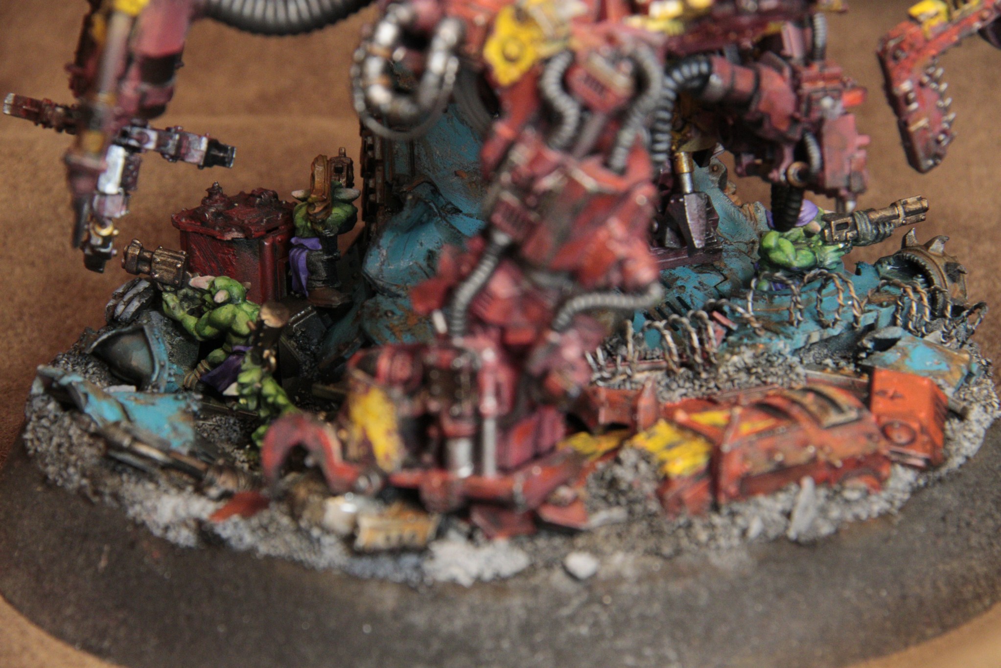 The Ork Mega Dread – Secret Santa 2022 – Painting In The Dark